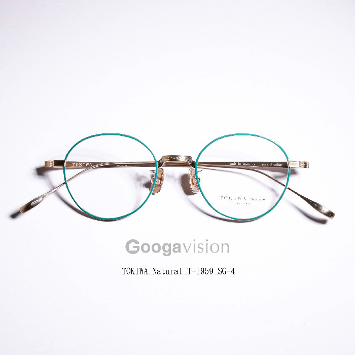 《70年經驗的日系手製眼鏡》【TOKIWA】〖Natural T-1959/SG-4〗